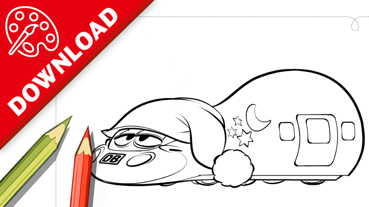 Der kleine ICE – ~ Malen