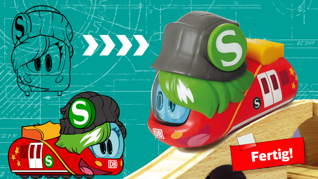 Der kleine ICE – So wird eine Magazinfigur zum echten Spielzeug